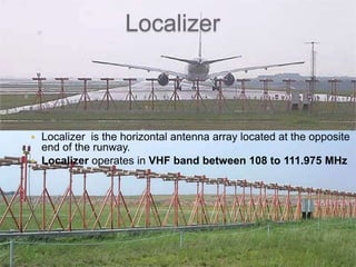 Air craft surveillance & instrumental landing system | PPTX | Operating ...