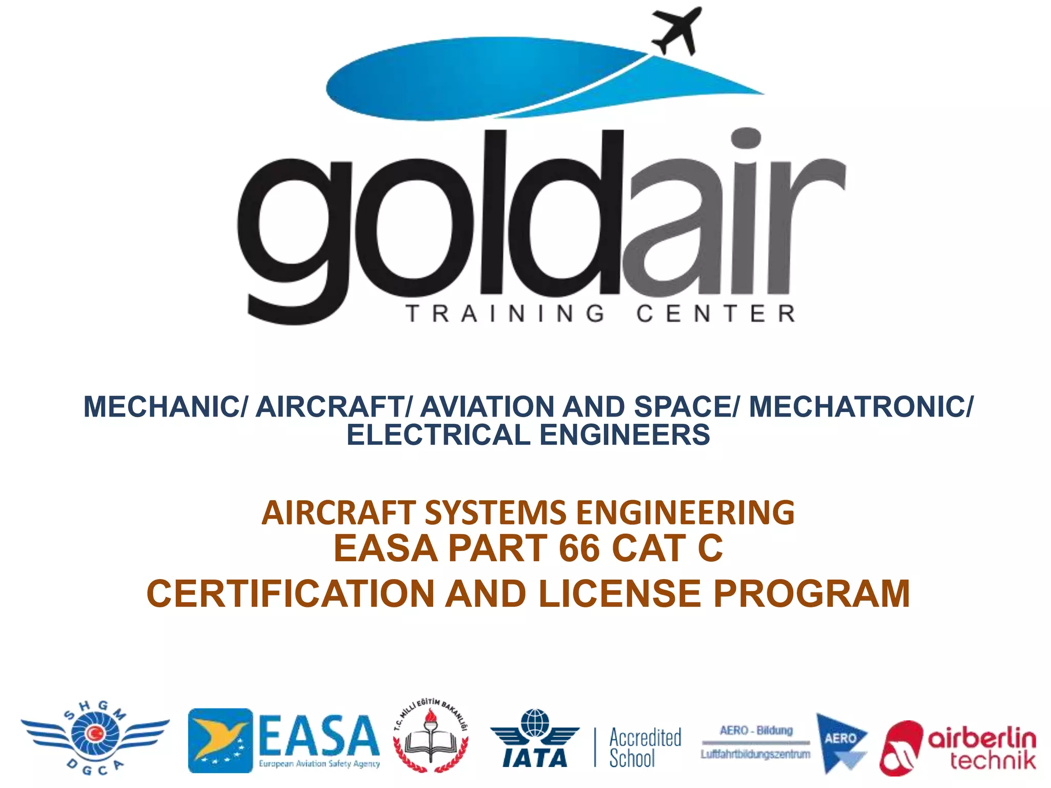 Aircraft systems engineering (Cat C License) | PPTX