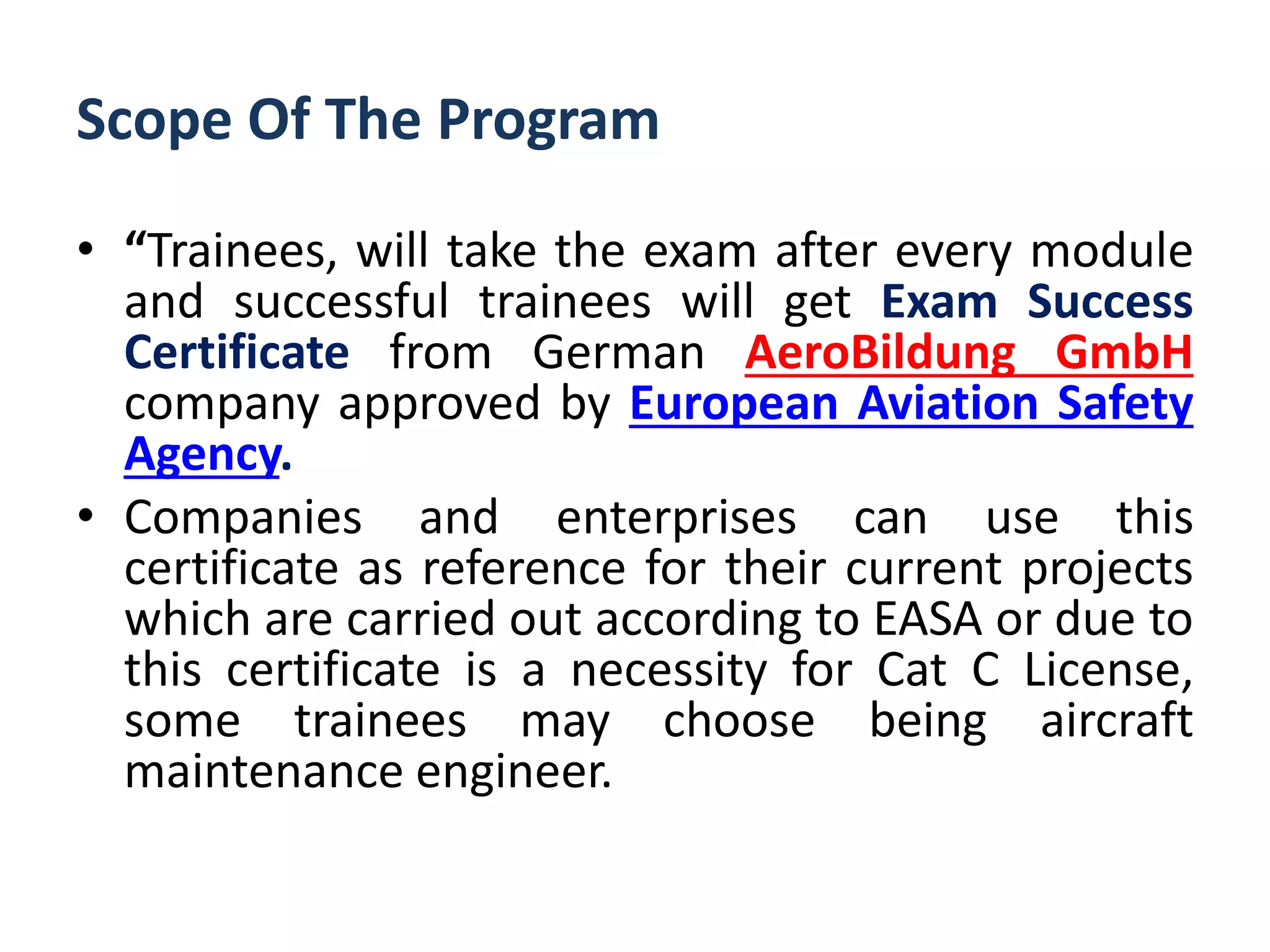 Aircraft systems engineering (Cat C License) | PPTX