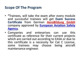 Aircraft systems engineering (Cat C License) | PPTX