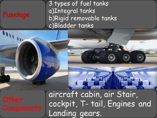 Aircraft types and structure | PPTX