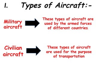 Aircraft types and codes.pptx types of code | PPTX