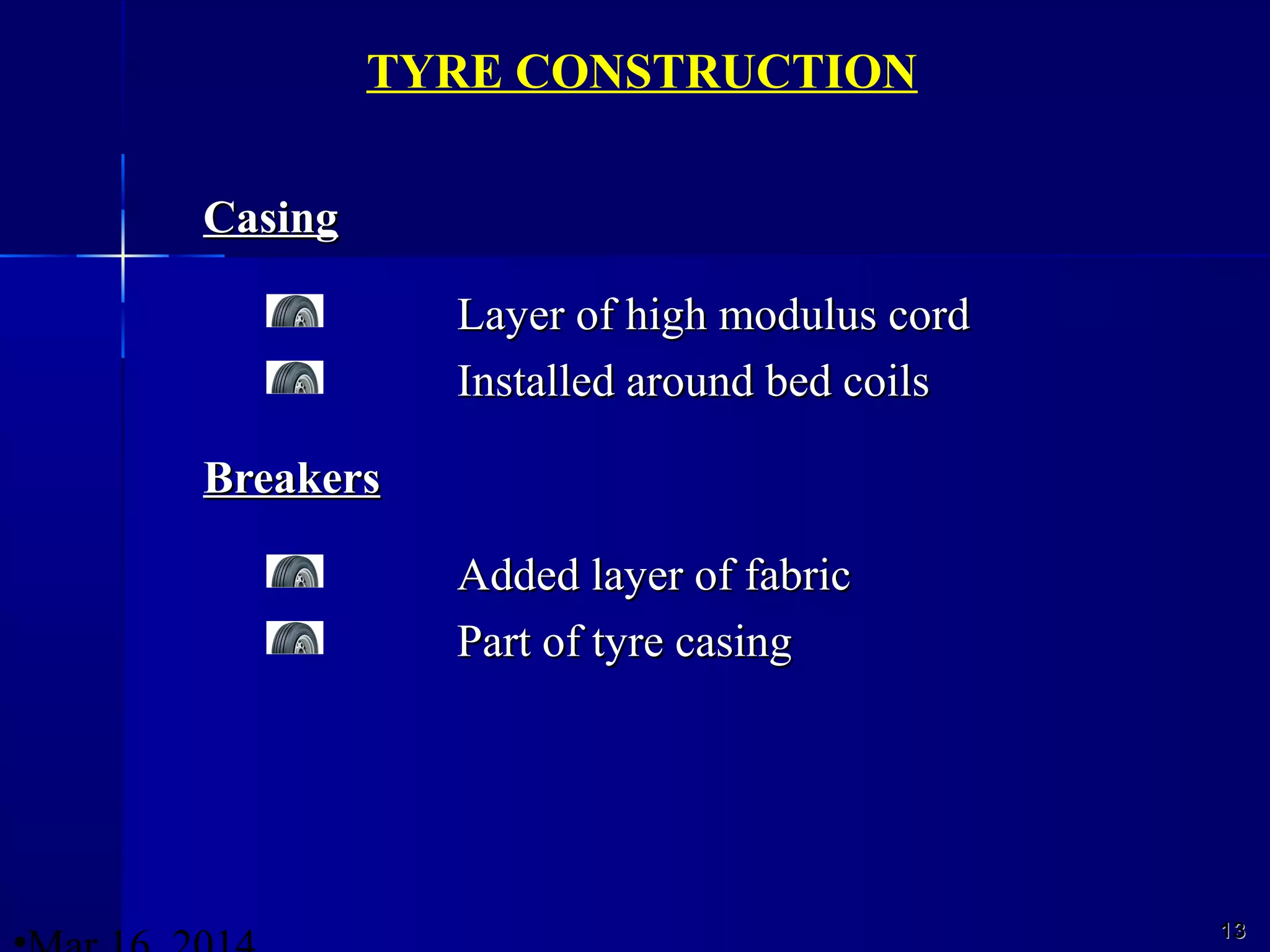 Aircraft tyre technology | PPT