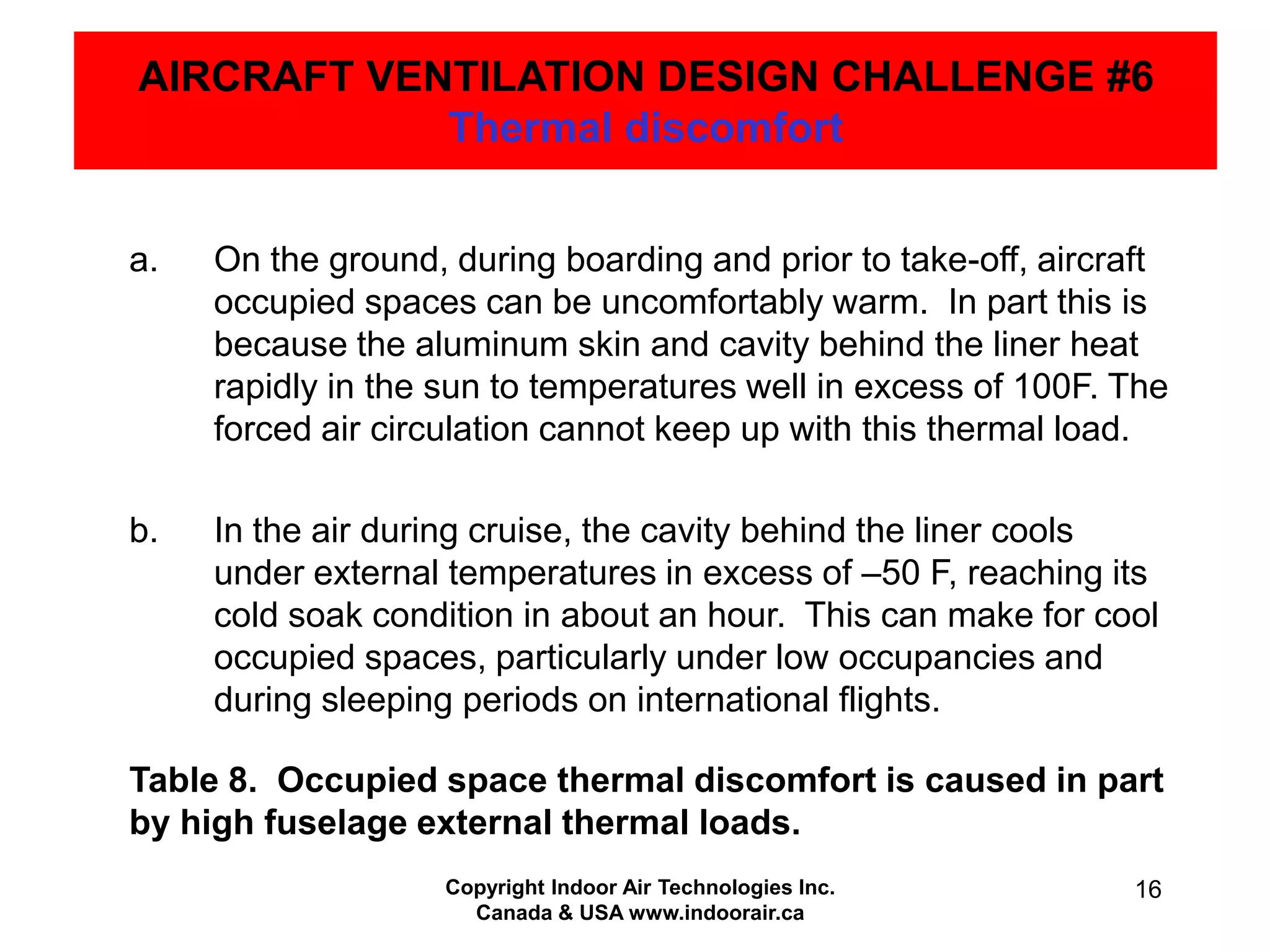 Aircraft Ventilation System Design Challenges | PDF