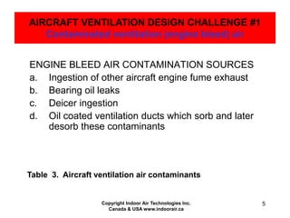 Aircraft Ventilation System Design Challenges | PDF | Indoor ...