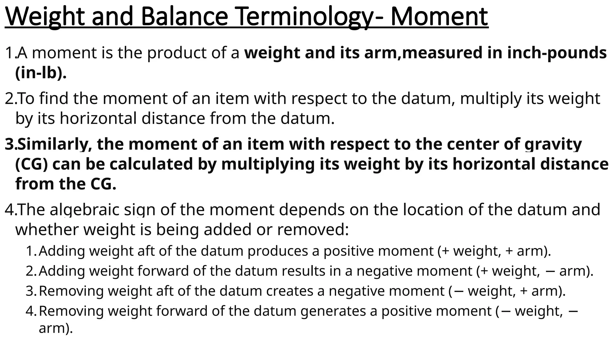 AIRCRAFT WEIGHT AND BALANCE PRESENT.pptx