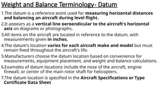 AIRCRAFT WEIGHT AND BALANCE PRESENT.pptx