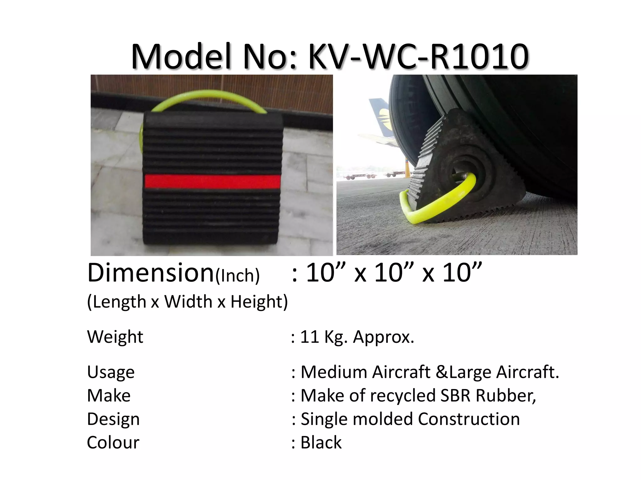 Gloseals Aircraft wheel chocks | PDF