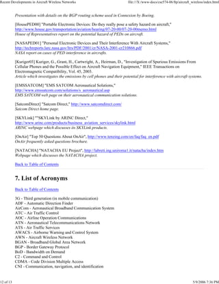 Aircraft wireless | PDF