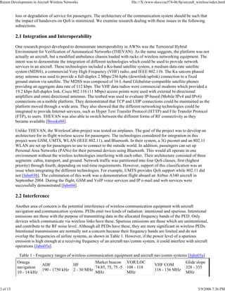 Aircraft wireless | PDF