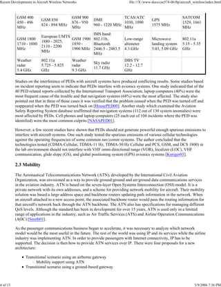 Aircraft wireless | PDF | Air Travel | Travel Type