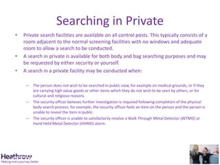 Air crew compliance procedures heathrow airport | PPT