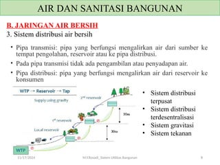 AIR DAN SANITAS PADA BANGUNAN TINGGI .pptx