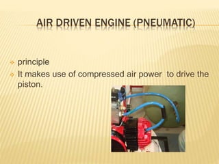 Air driven piezoelectric car | PPTX