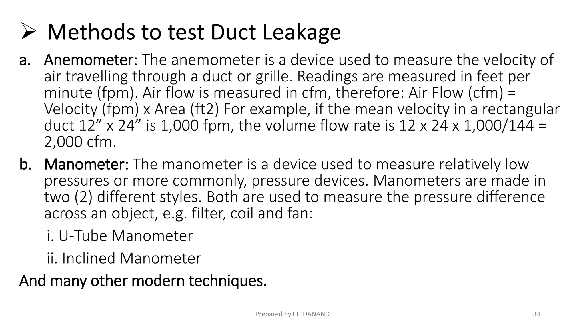 HVAC - Ducting system by Chidanand | PDF