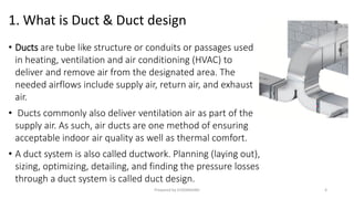 HVAC - Ducting system by Chidanand | PDF