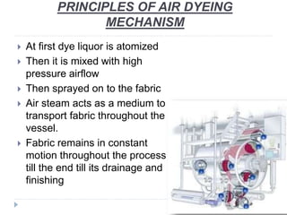 Air dyeing mechanism | PPTX