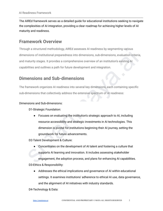 AI Readiness Framework for Schools & Universities: Benchmark Your Path ...
