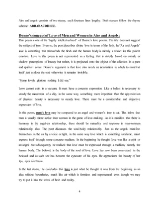 Aire and angel by john donne | DOCX