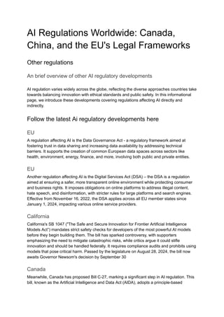 AI Regulations Worldwide_ Canada, China, and the EU's Legal Frameworks.pdf
