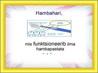 Soladey iooniline hambahari - peseb ilma pastata | ODP