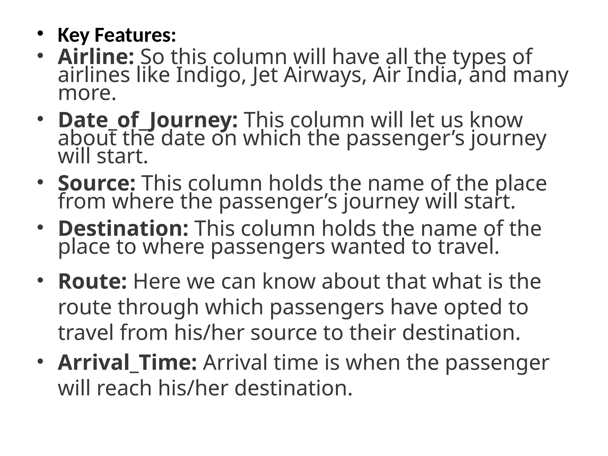 airfare prediction using machine learning | PPTX