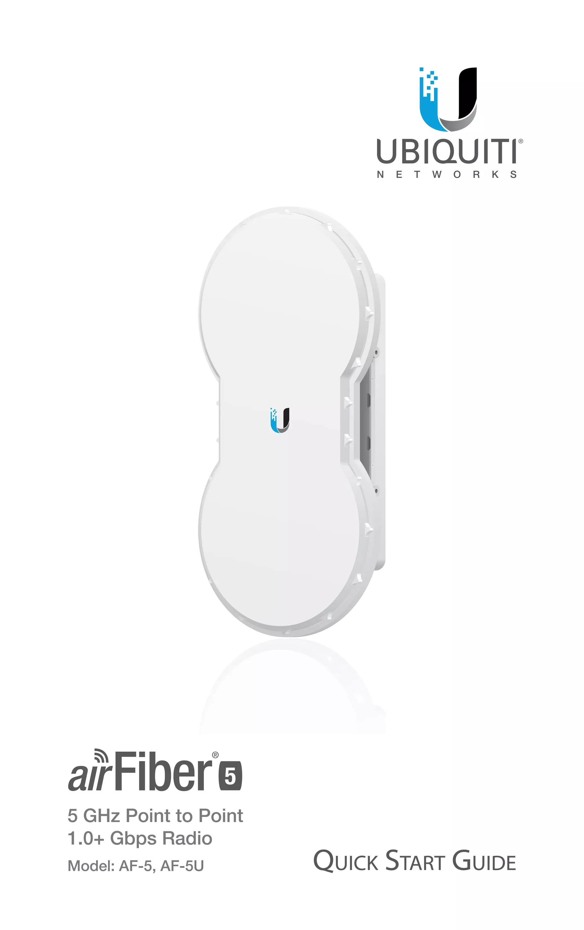 Air fiber af5_af5u_qsg | PDF