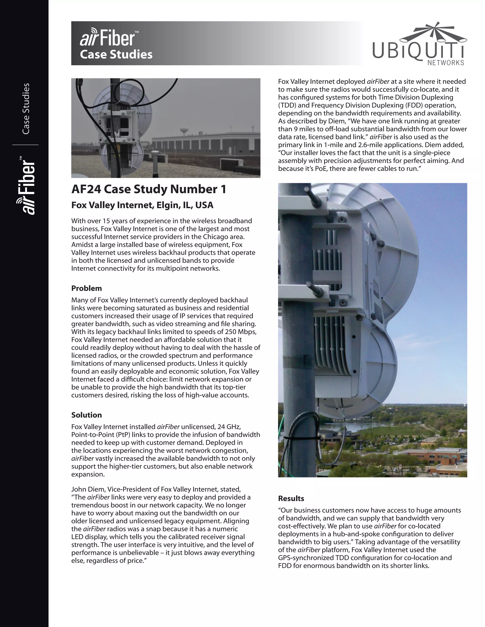 Air fiber case_study_1 | PDF