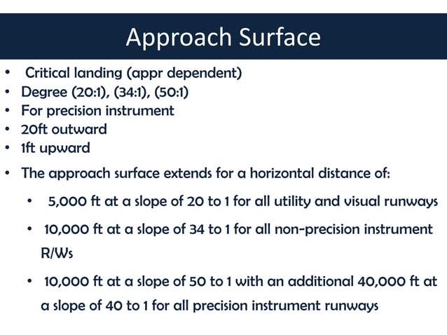 Airfield Imaginary Surfaces | PPTX