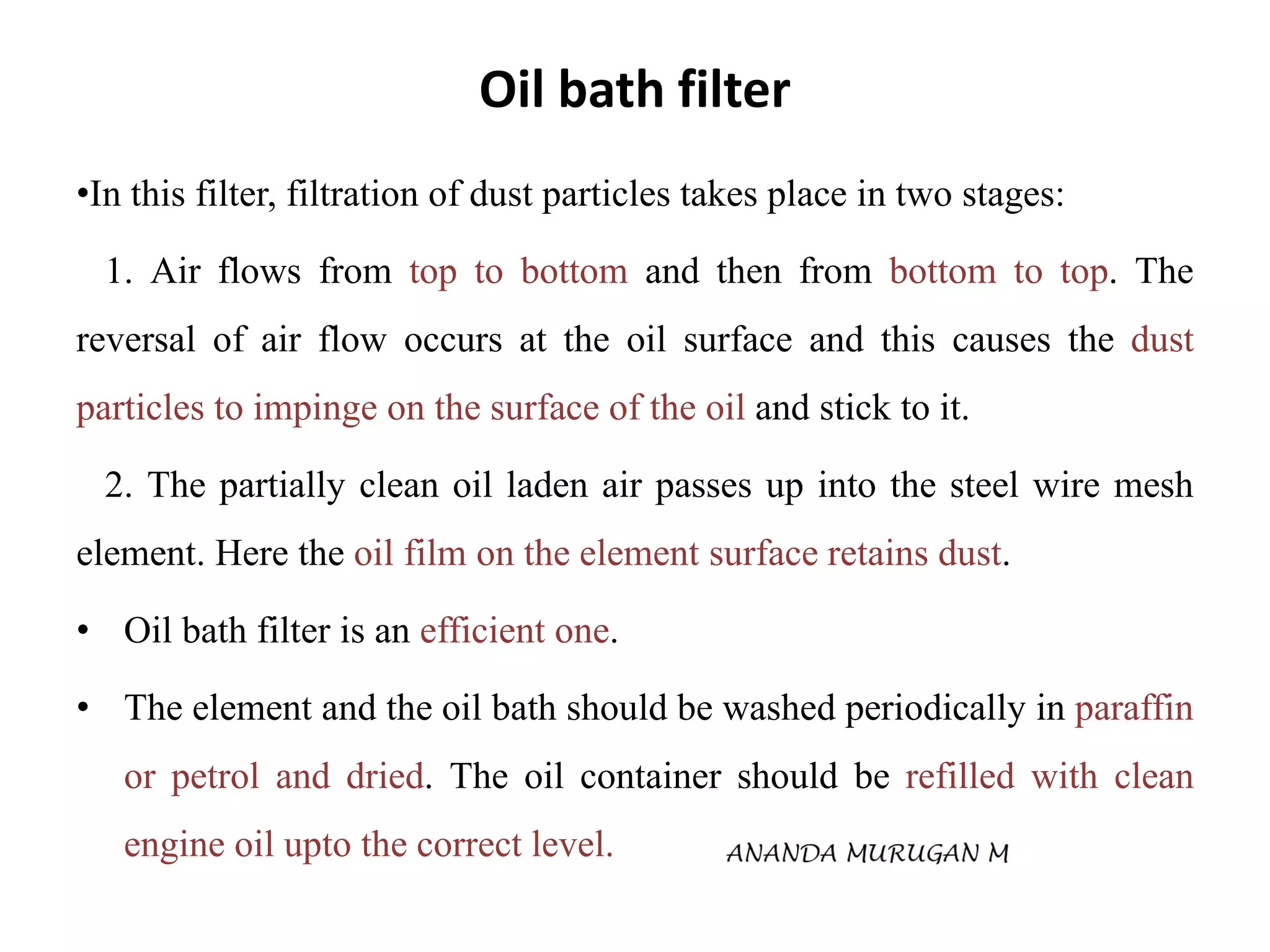 Air filter and types | PDF