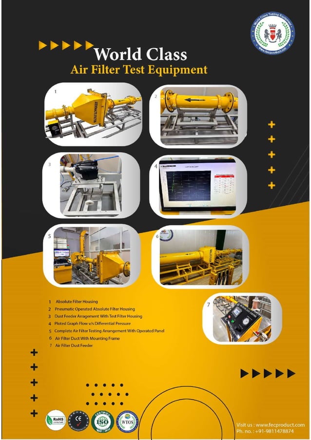 ISO 5011 Air Filter Test Equipment...... | PDF