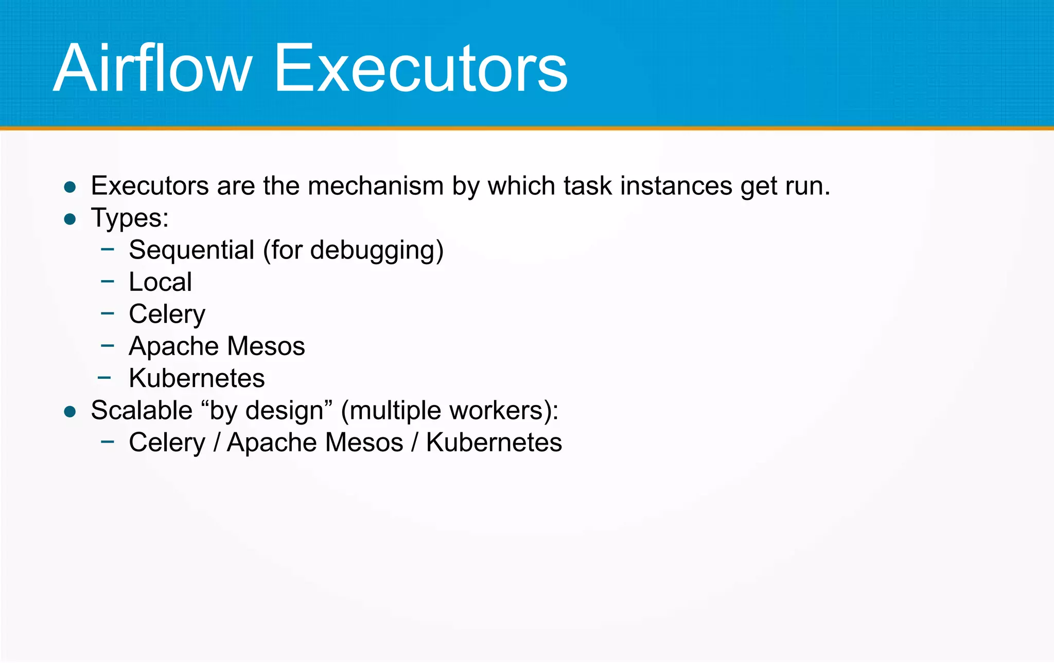 Apache Airflow overview | PPTX