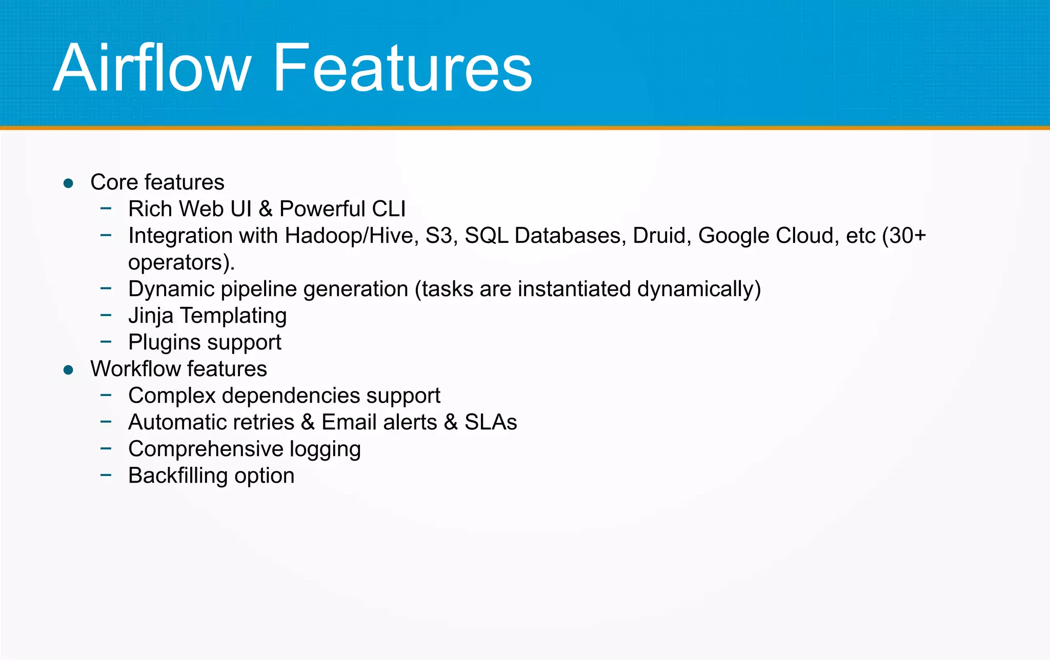 Apache Airflow overview | PPTX