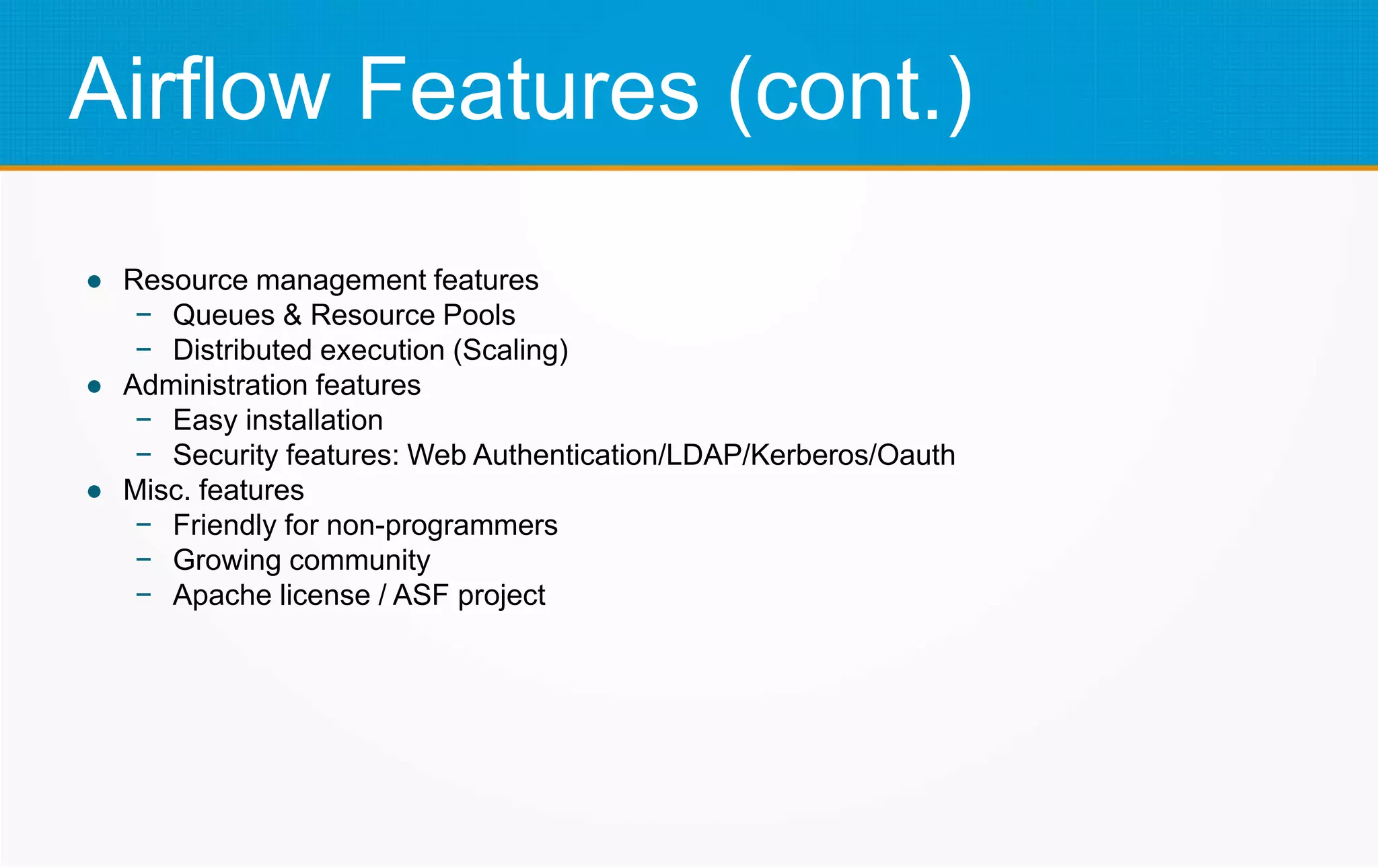 Apache Airflow overview | PPTX