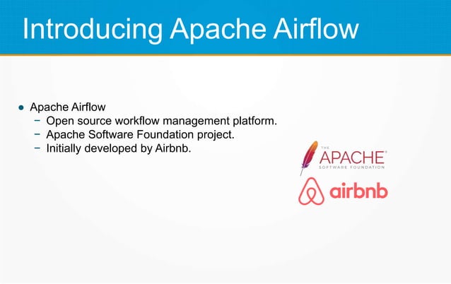 Apache Airflow overview | PPTX