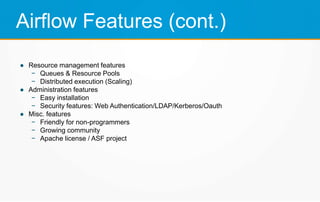 Apache Airflow overview | PPTX