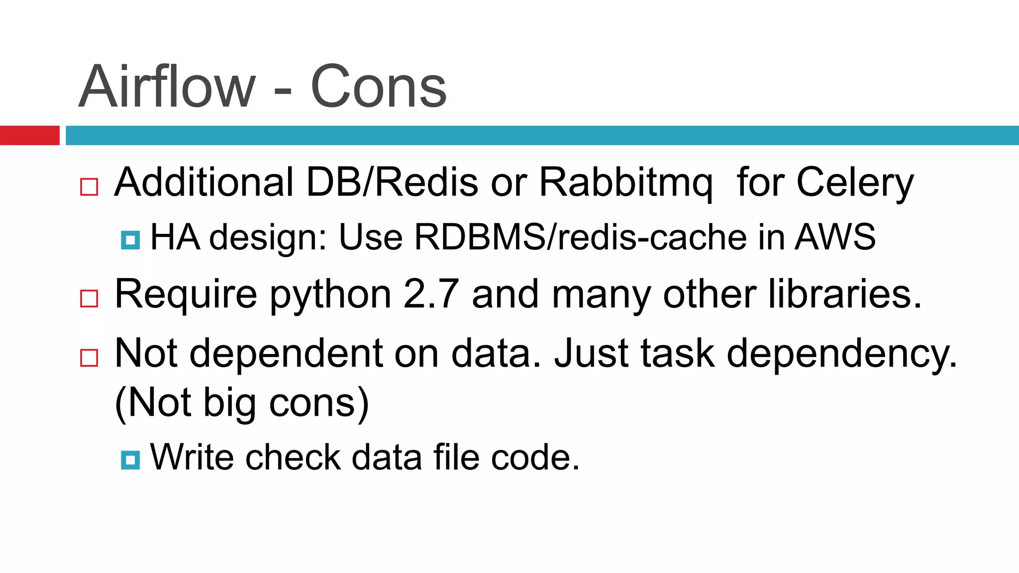 Airflow - a data flow engine | PPTX