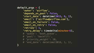 Airflow - a data flow engine | PPTX | Programming Languages | Computing