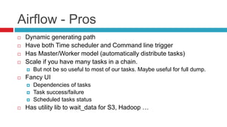 Airflow - a data flow engine | PPTX | Programming Languages | Computing