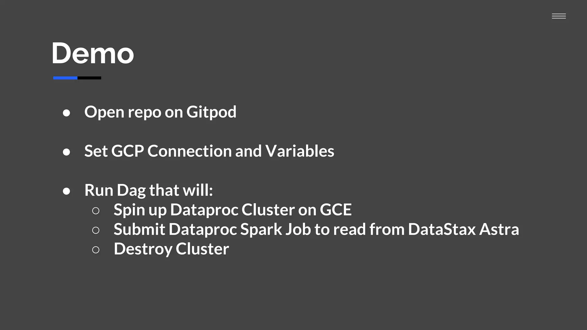 Data Engineer's Lunch #76: Airflow and Google Dataproc | PPT