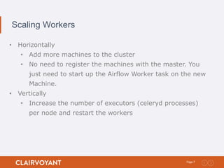 Airflow Clustering and High Availability | PPT