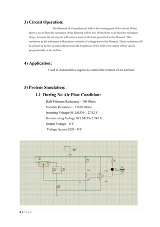 Airflow detector | PDF