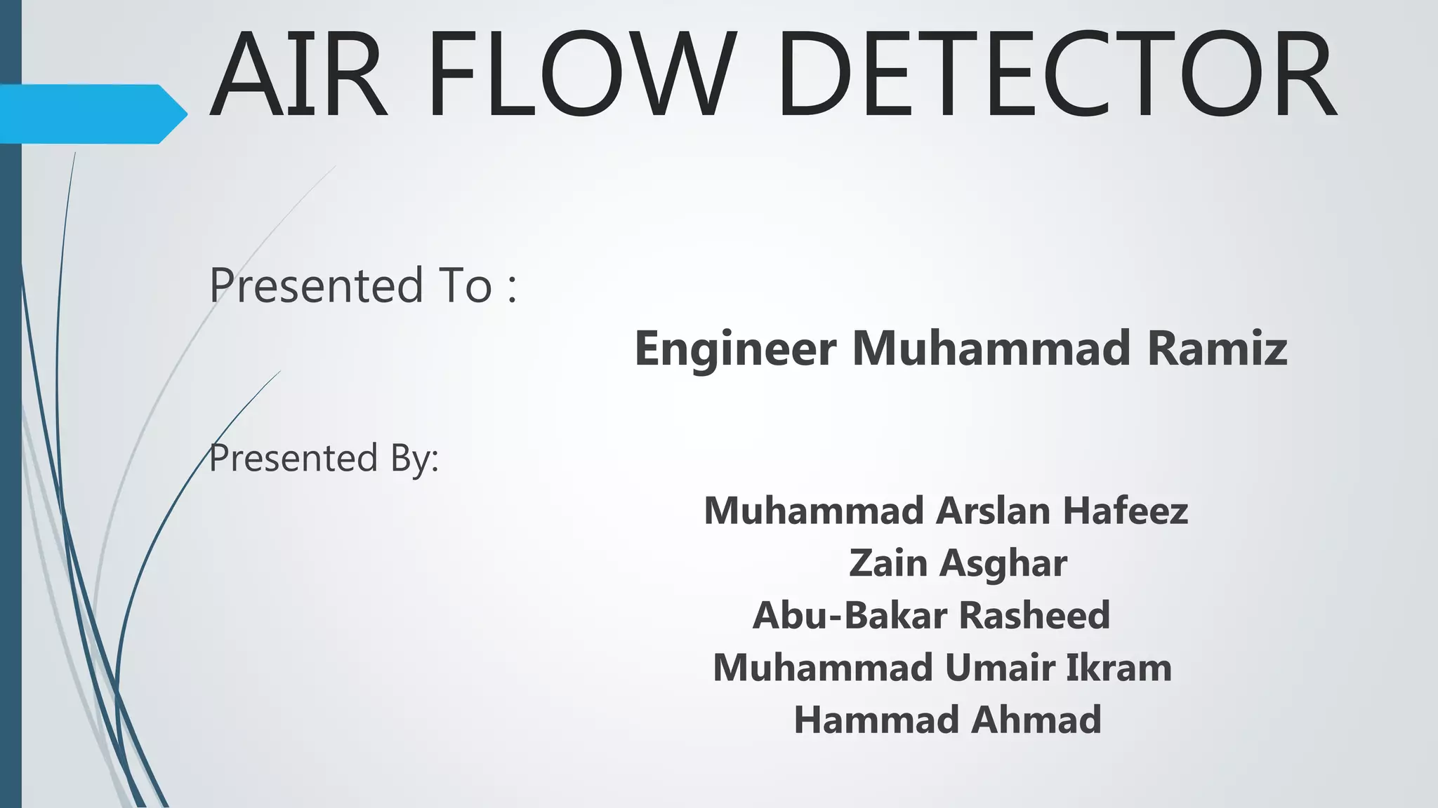 Air Flow Detector | PPT