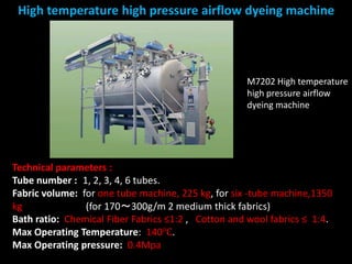 Air flow dyeing machine | PPTX
