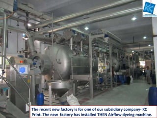 Air flow dyeing machine | PPTX