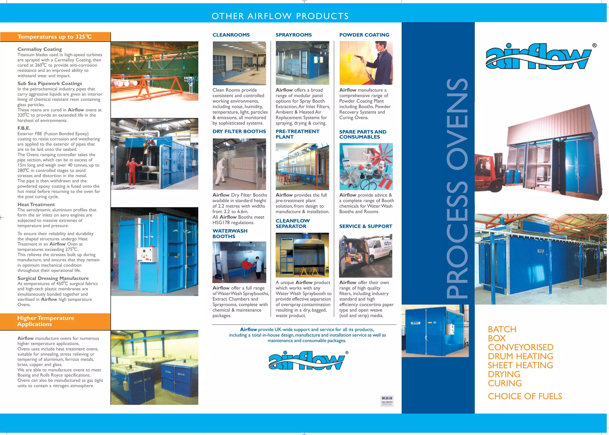Airflow Industrial Process Ovens Drum Heating Ovens - Brochure | PDF