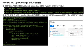 OpenLineage による Airflow のデータ来歴の収集と可視化（Airflow Meetup Tokyo #3 発表資料） | PDF
