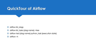 Airflow tutorials hands_on | PPT