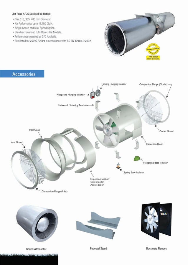 Air flow ventilation fan catalogue (1) | PDF