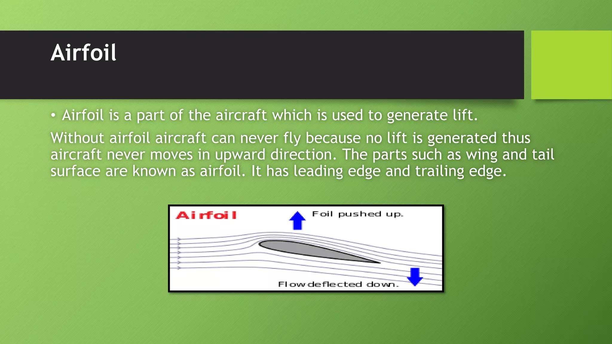 Airfoil presentation | PPTX